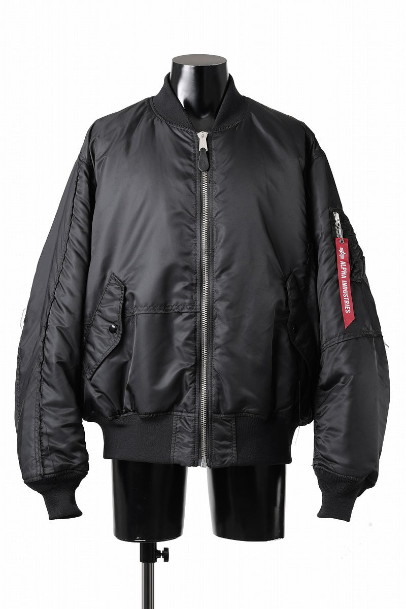 MASTERMIND WORLD x ALPHA INDUSTRIES RIVERSIBLE MA-1 JACKET (BLACK)の商品ページ | マスターマインドの公式通販 - LOOM ...