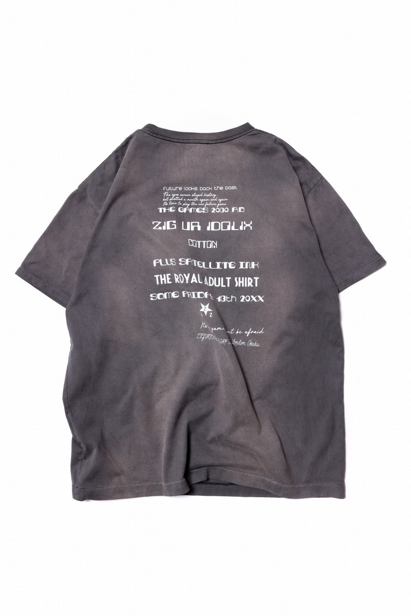 ZIG UR IDOL FADED & CRACKED SS TOPS - 666 (VINTAGE GREY)の商品ページ | ジグ ユア アイドルの公式通販 - LOOM OSAKA ...