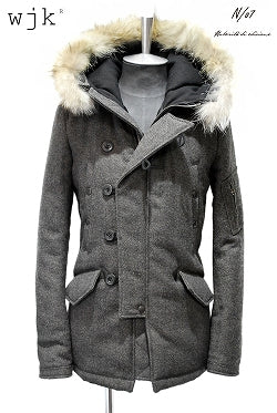 N/07 x wjk heavy tweed N3B (SUMI GREY)の商品ページ | エヌゼロナナの公式通販 - LOOM OSAKA