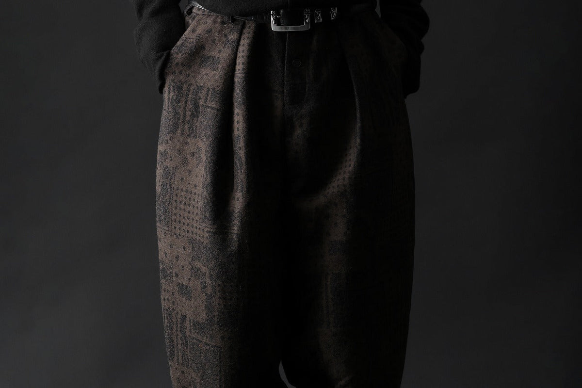 NEW ARRIVAL | Aleksandr Manamis JACQUARD HECTOR PANT m.a+ – LOOM OSAKA