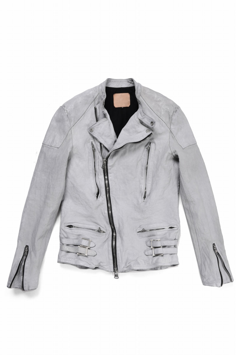 ISAMU KATAYAMA BACKLASH JP-CALF NATURAL DYED GARMENT-WASH SEMI-DOUBLE ...