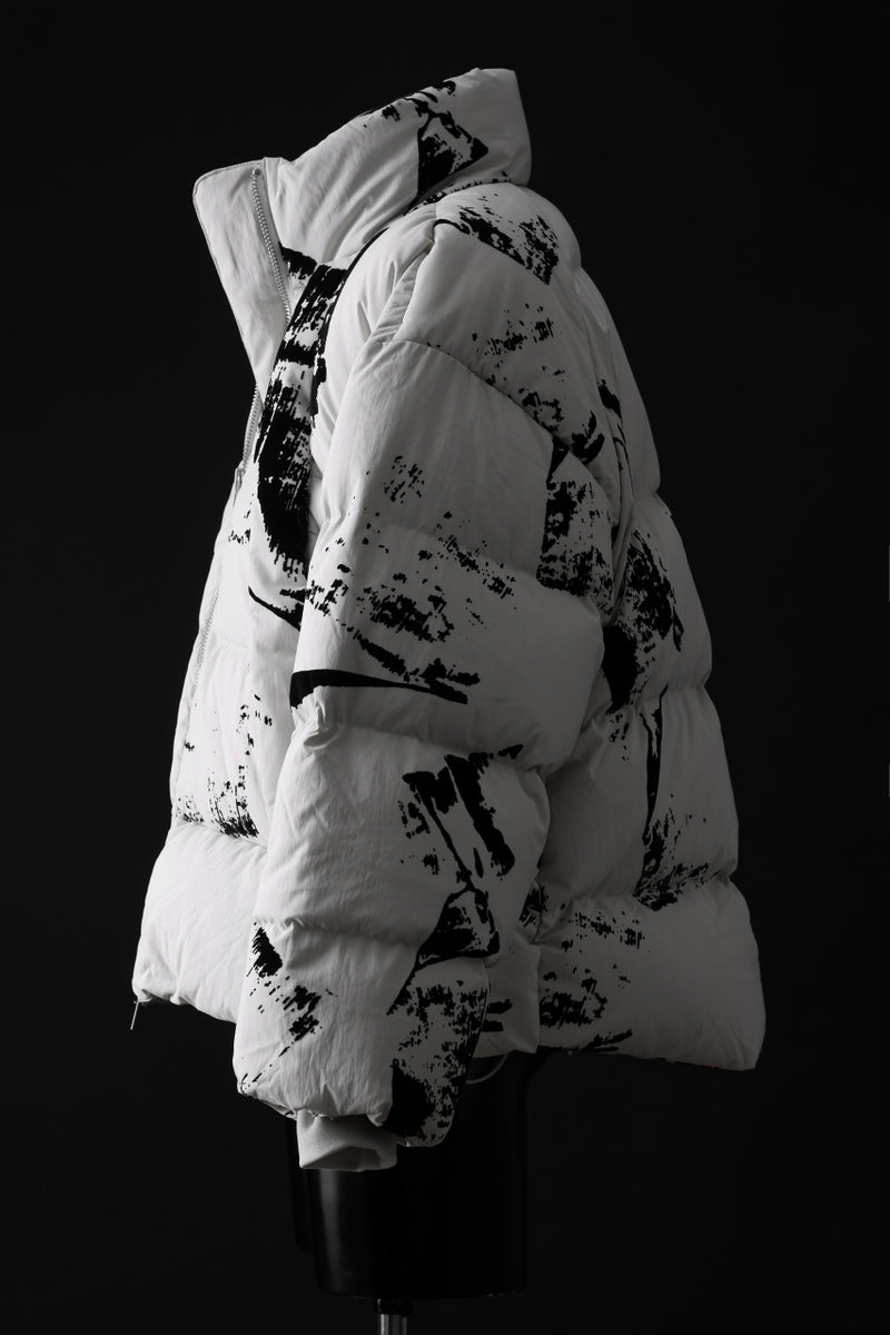 Y-3 Yohji Yamamoto FLOCK PUFFER JACKET / PERTEX® (BLACK + GRAY)の商品ページ ...