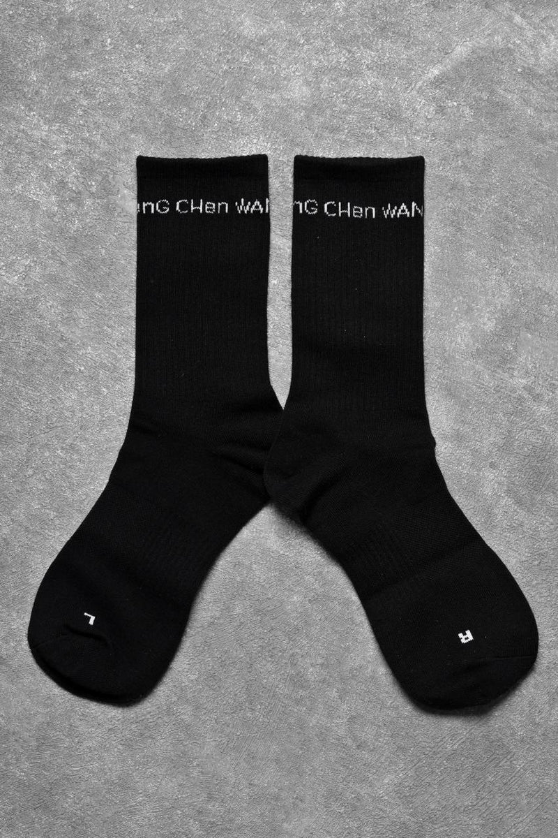 Feng Chen Wang LOGO SOCKS (BLACK)の商品ページ | フェン チェン ワンの公式通販 - LOOM OSAKA ...