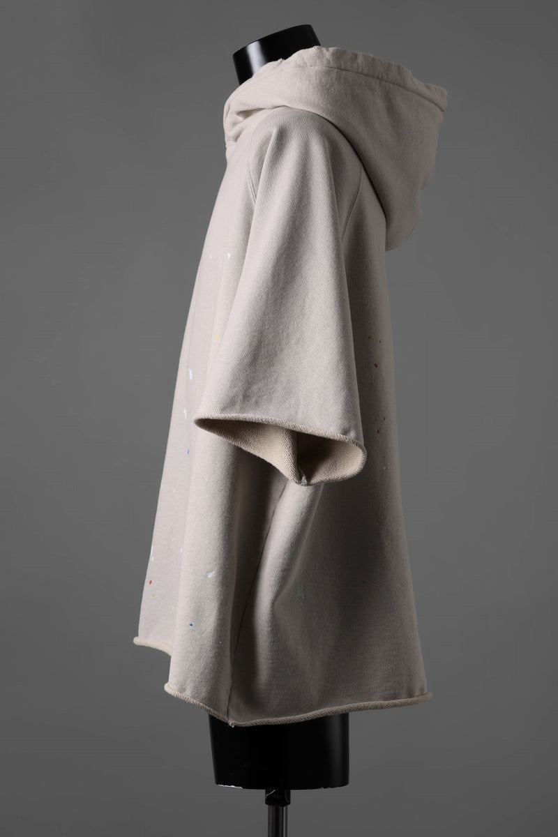 KATHARINE HAMNETT CUT OFF RAGLAN HOODIE / PENKI SPLASH (STONE)の商品ページ ...
