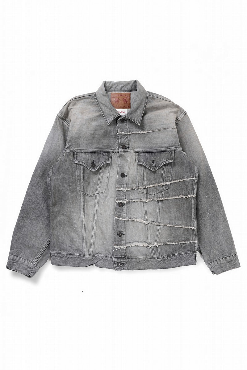 FULLCOUNT x KAMIYA Switching Denim Jacket / 13.7oz Original Selvedge ...