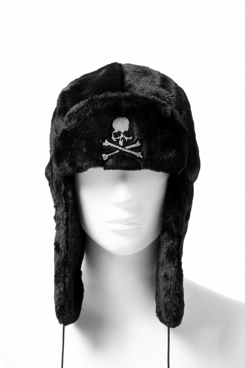 mastermind JAPAN FAUX FUR FLYING CAP (BLACK)の商品ページ | マスターマインドの公式通販 ...