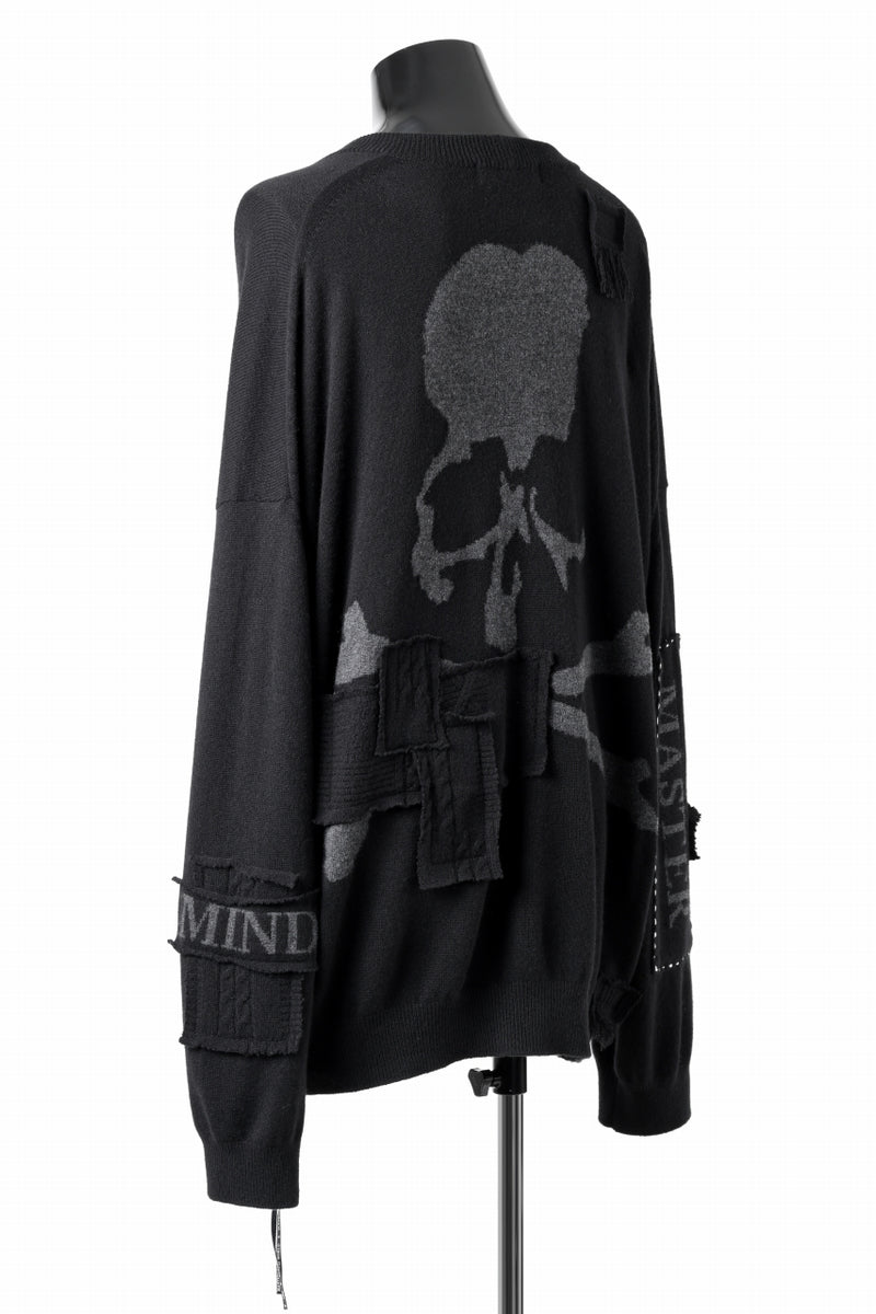 MASTERMIND WORLD PATCHWORK CARDIGAN / CASHMERE KNIT (BLACK)の商品ページ ...