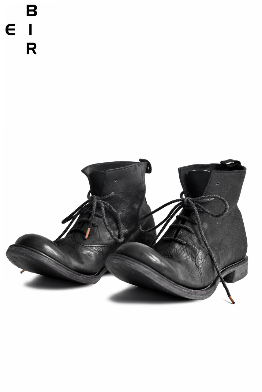 ierib exclusive whole cut rounded lace-up boots / horse-ass ierib exclusive whole cut rounded lace-up boots / horse-ass