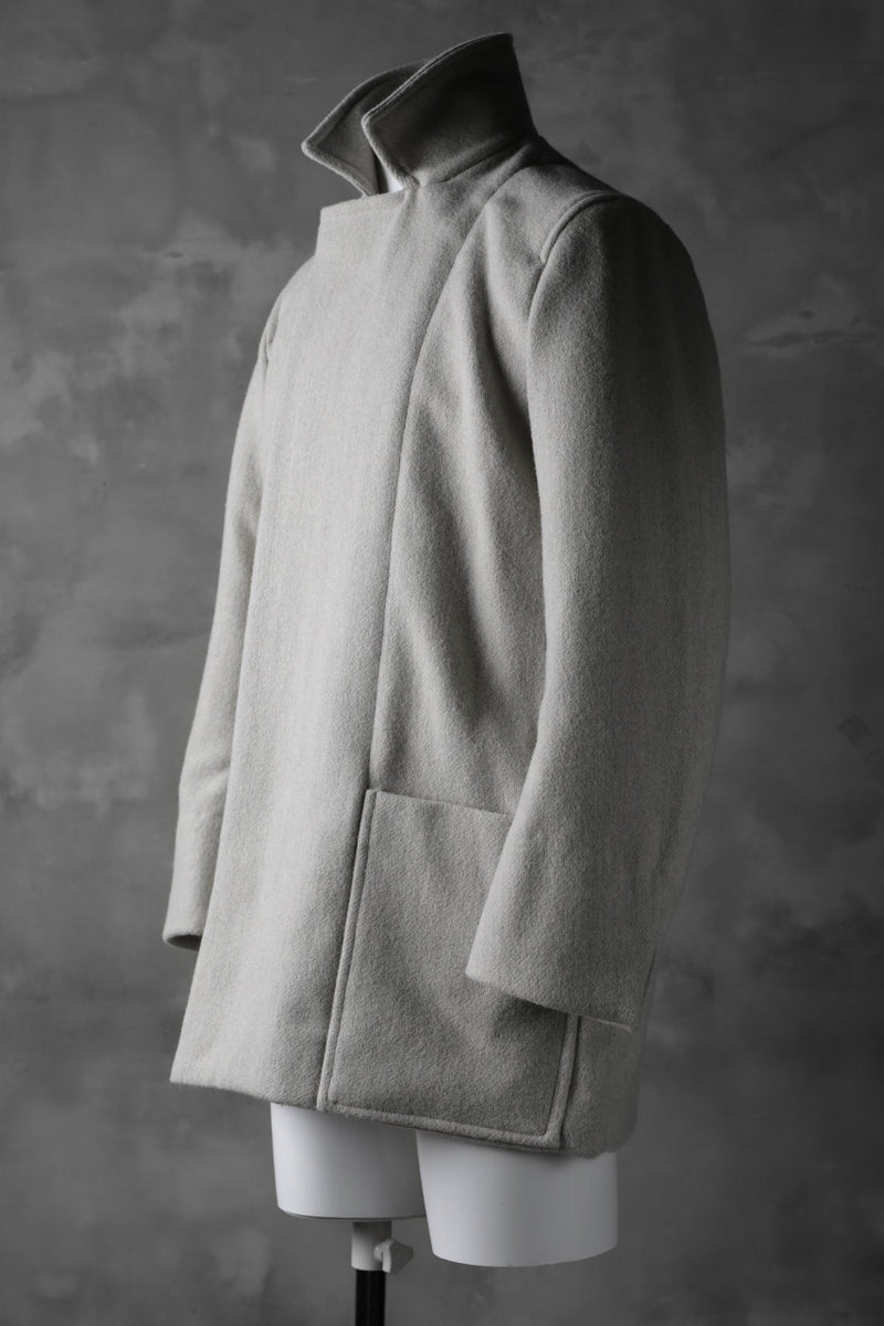 sus-sous chef jacket / W90N10 Raised back melton (ICE) – LOOM OSAKA
