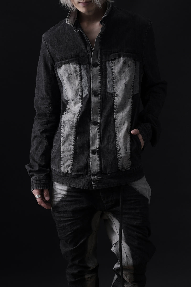 masnada JEANS JACKET / REPURPOSED STRETCH JEANS (CORRODED)の商品ページ | マスナダ ...